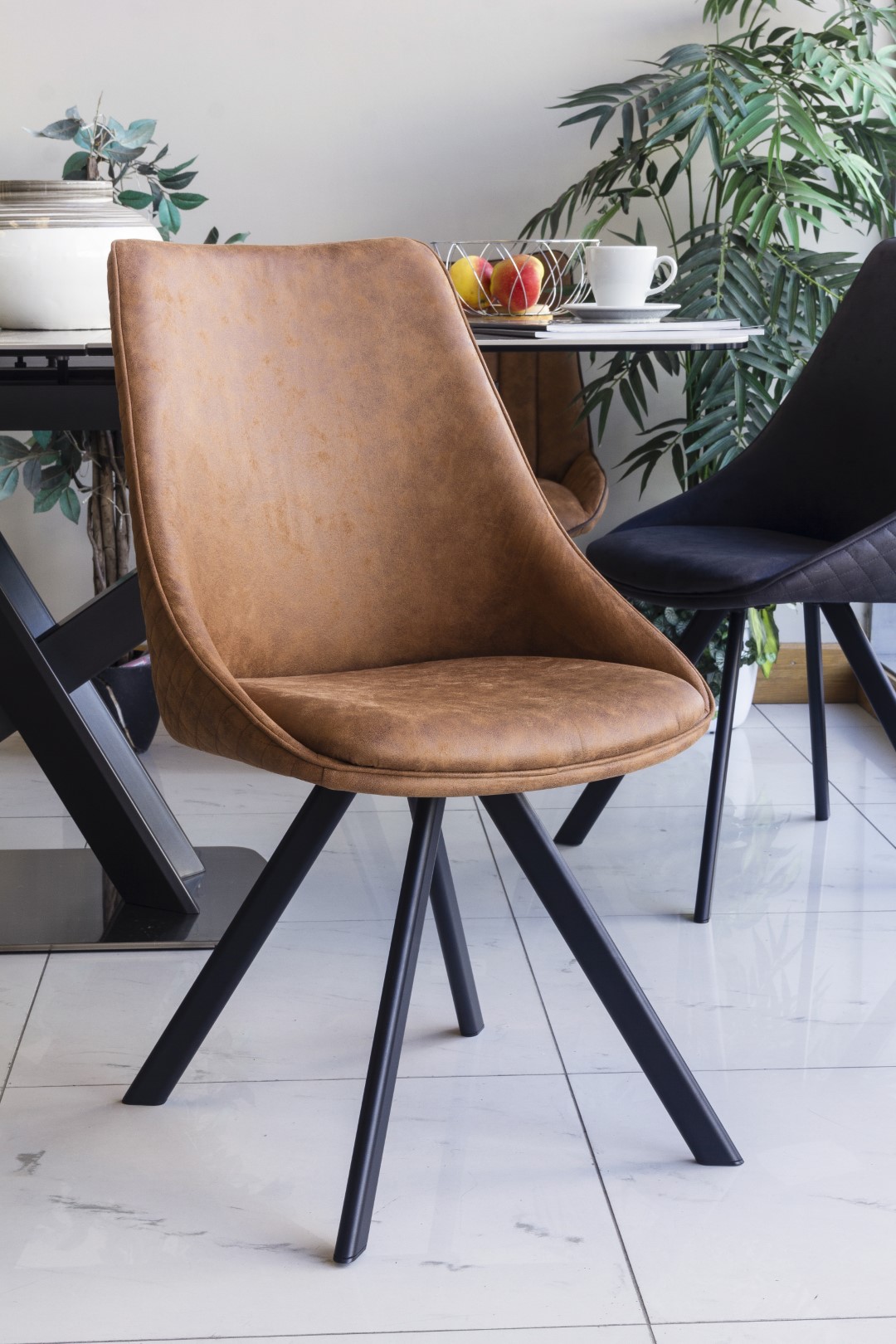 Sofahouse - Calix Dining Chair - Tan
