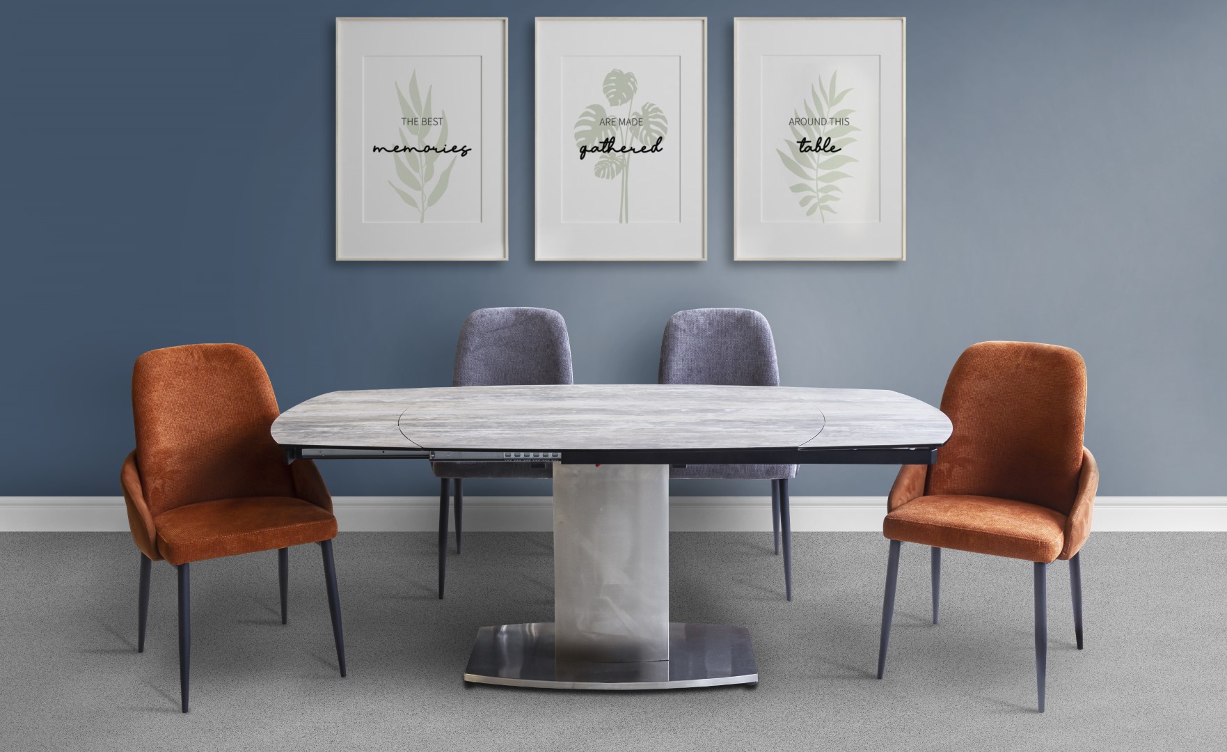 Sofahouse - Magnum Dining Table - Greige