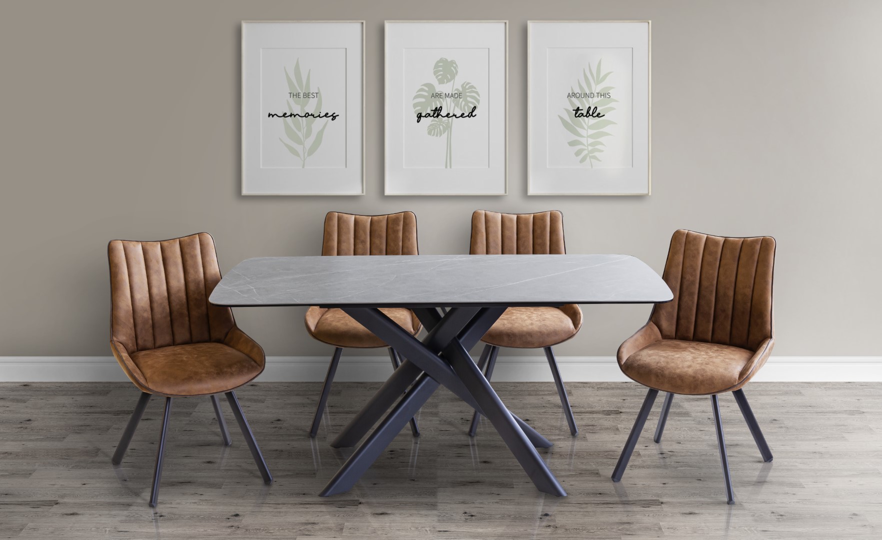Sofahouse - Miro dining Table - Slate
