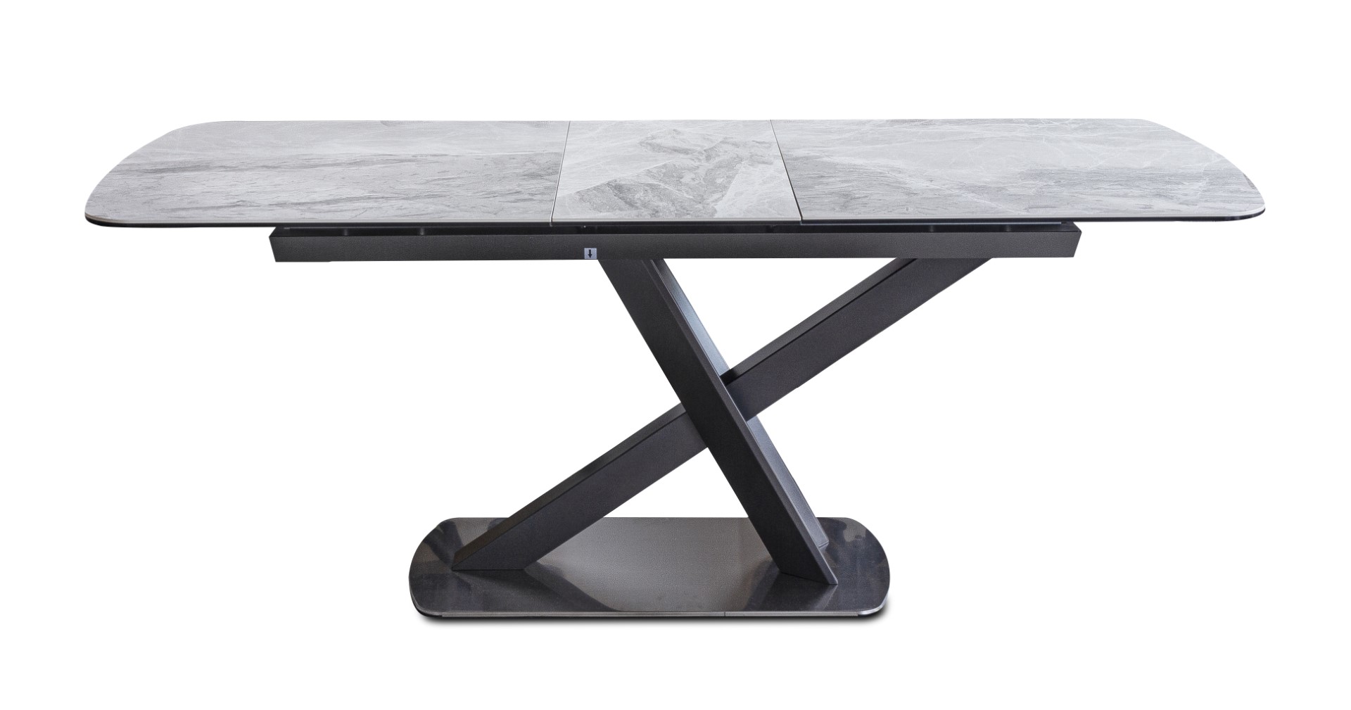 Sofahouse - Mirage Extending Dining Table - Light Grey
