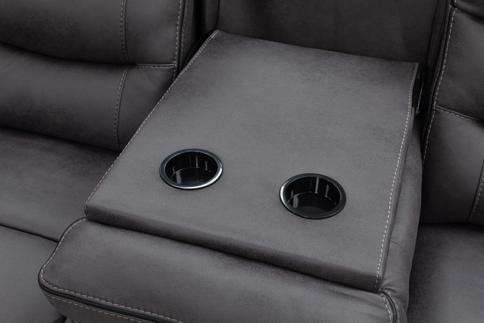 Sofahouse - Bruno Grey Fabric Sofa